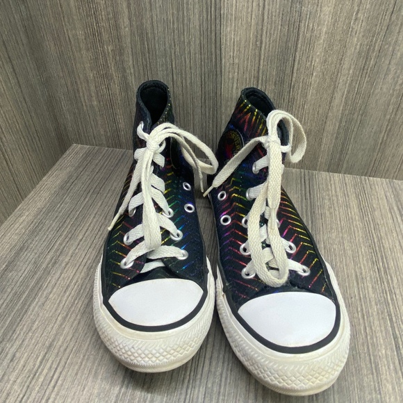 Converse | Shoes | Converse Chuck Taylors All The Stars Metallic Stars ...